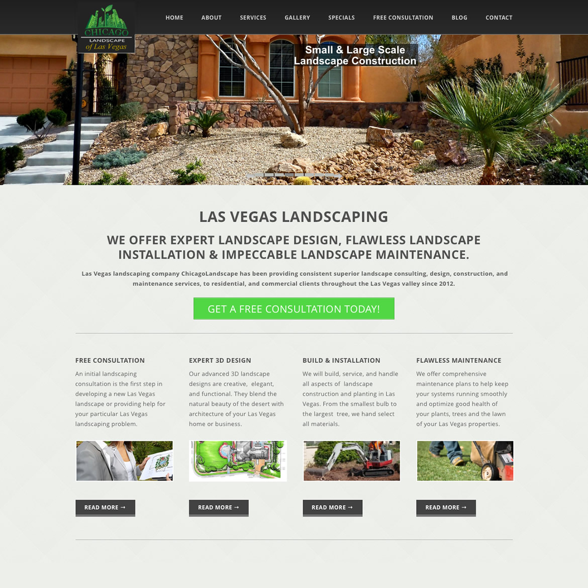 Website for Landscaper & Landscaping Service Providers